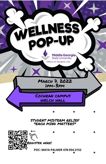 Wellness Pop-Up: Midterms Edition - March 7