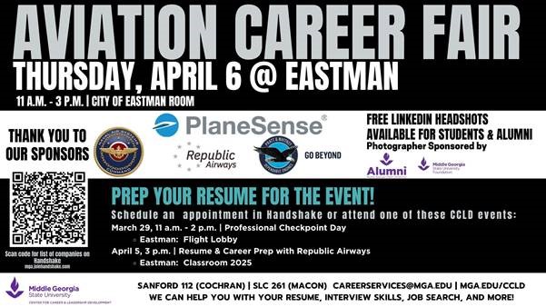Aviation Career Fair & Career Prep Events