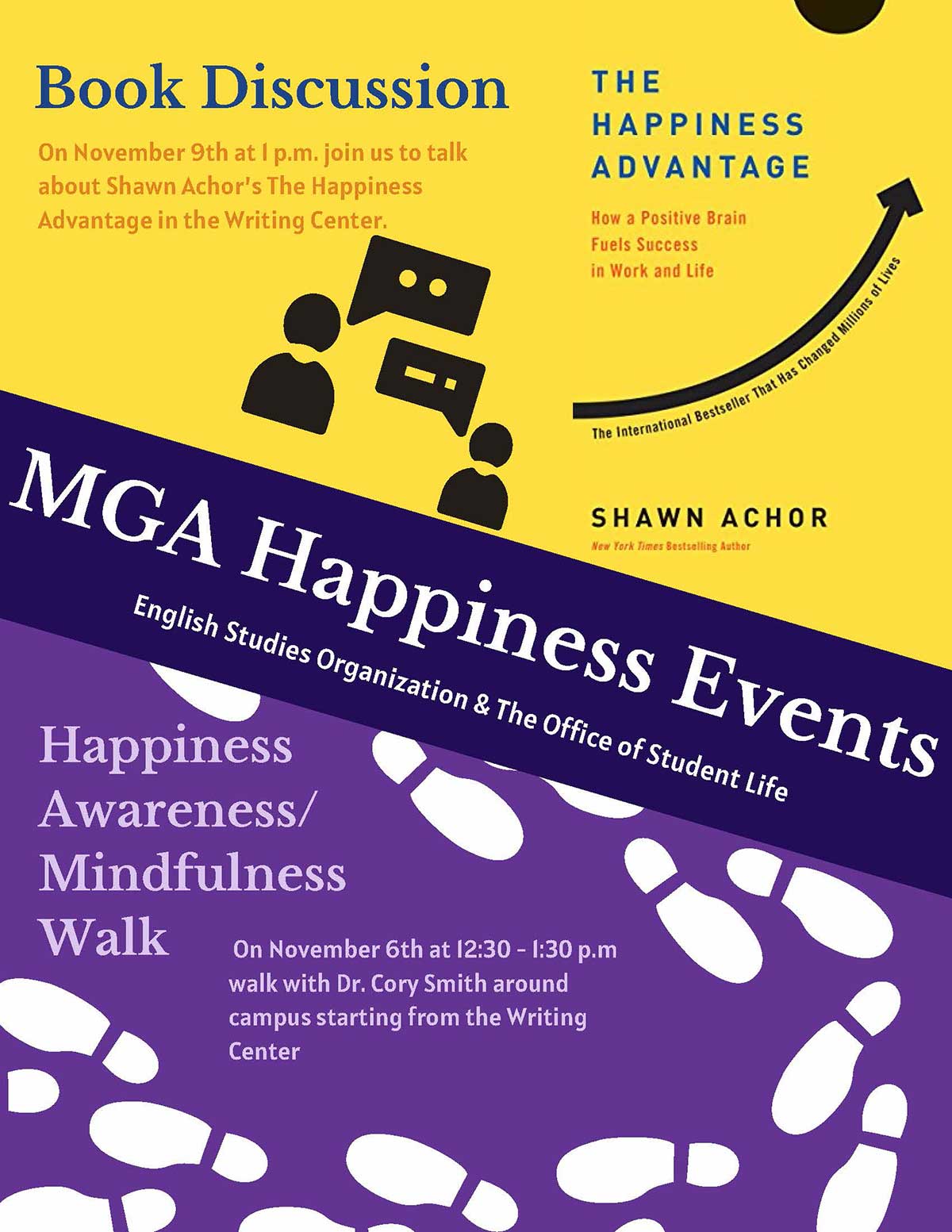 Upcoming English Studies Organization Events