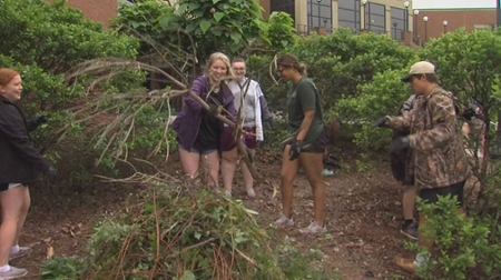 FFA Student Volunteers Complete Service Projects at MGA