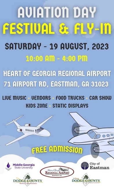 Aviation Day Fly-In: Volunteer & Information Booth Registration