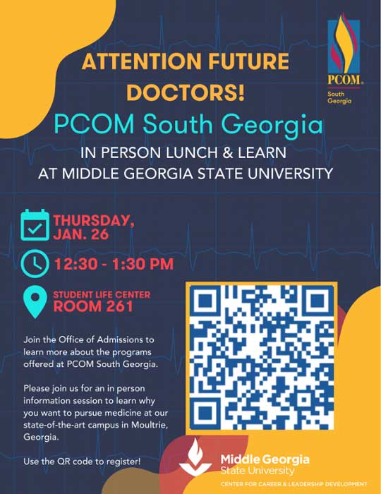 Lunch & Learn: Applying to Med School with PCOM