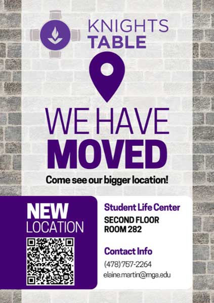 The Knights' Table, Macon Relocates