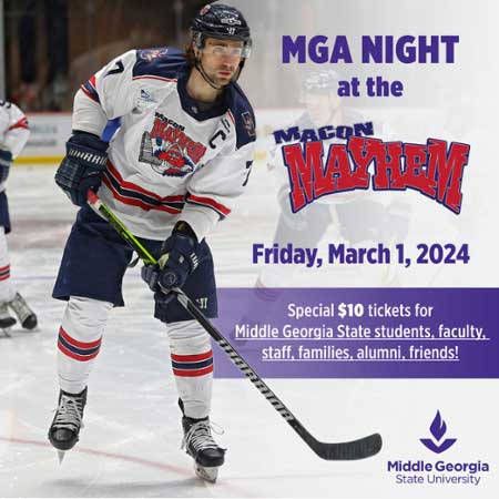 MGA Night at Macon Mayhem - March 1