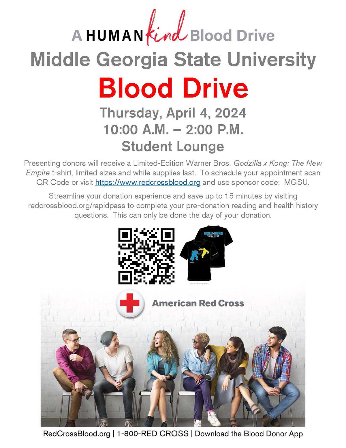 American Red Cross Blood Drives - April 4