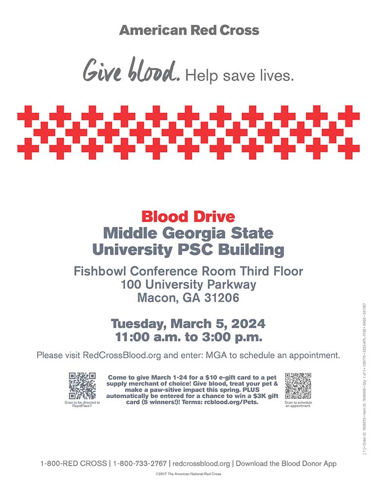 American Red Cross Blood Drive - March 5
