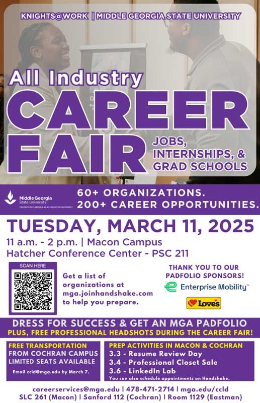 All Industry Career Fair - March 11