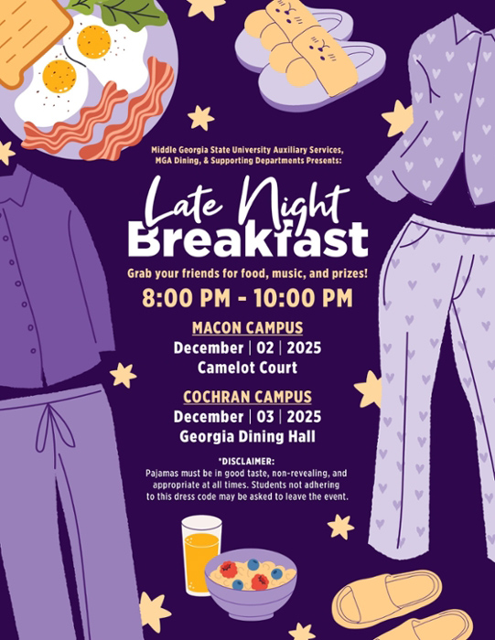 Late Night Breakfast - December 2 & 3