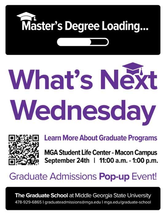 Graduate Admissions Pop-Up - September 24