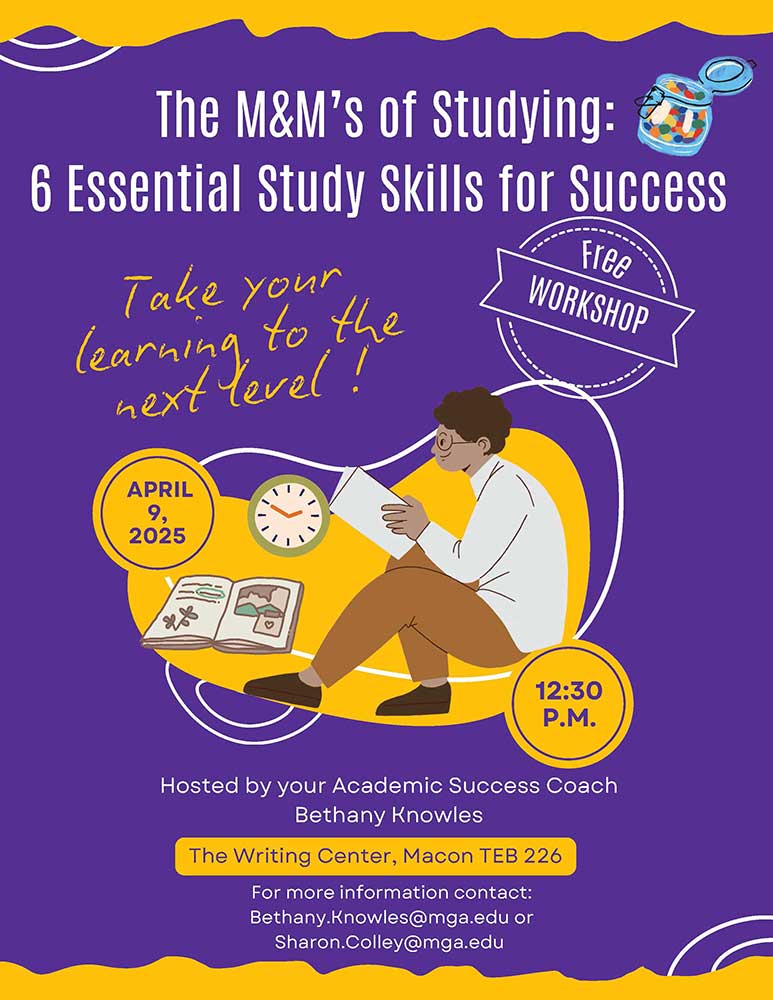 Study Skills Workshop - April 9
